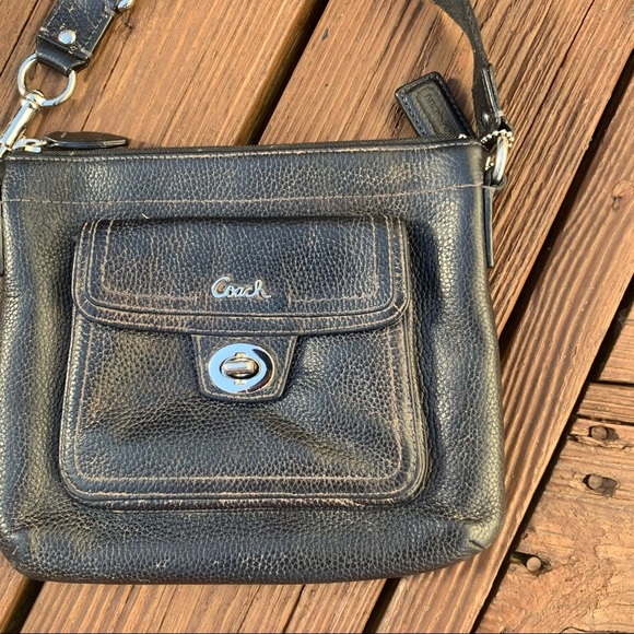 Coach | Bags | Coach Pebble Leather Swingpack Crossbody Purse | Poshmark